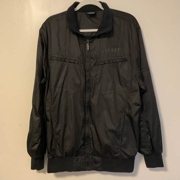 Jordan | Jackets & Coats | Air Jordan Full Zip Lined Jacket Black Size ...